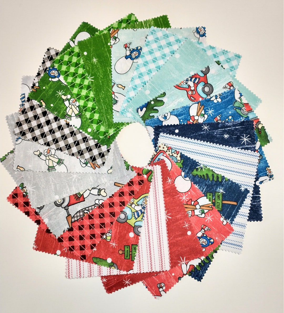 2022 Release! Benartex Jolly Lane Whimsical Christmas Holiday Fabric 42 ...