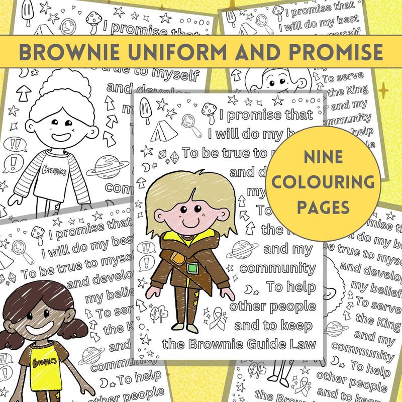 Brownie Uniform - Etsy