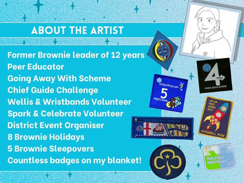 Rainbow Uniform and Promise Colouring Pages UK Girlguiding Printable ...