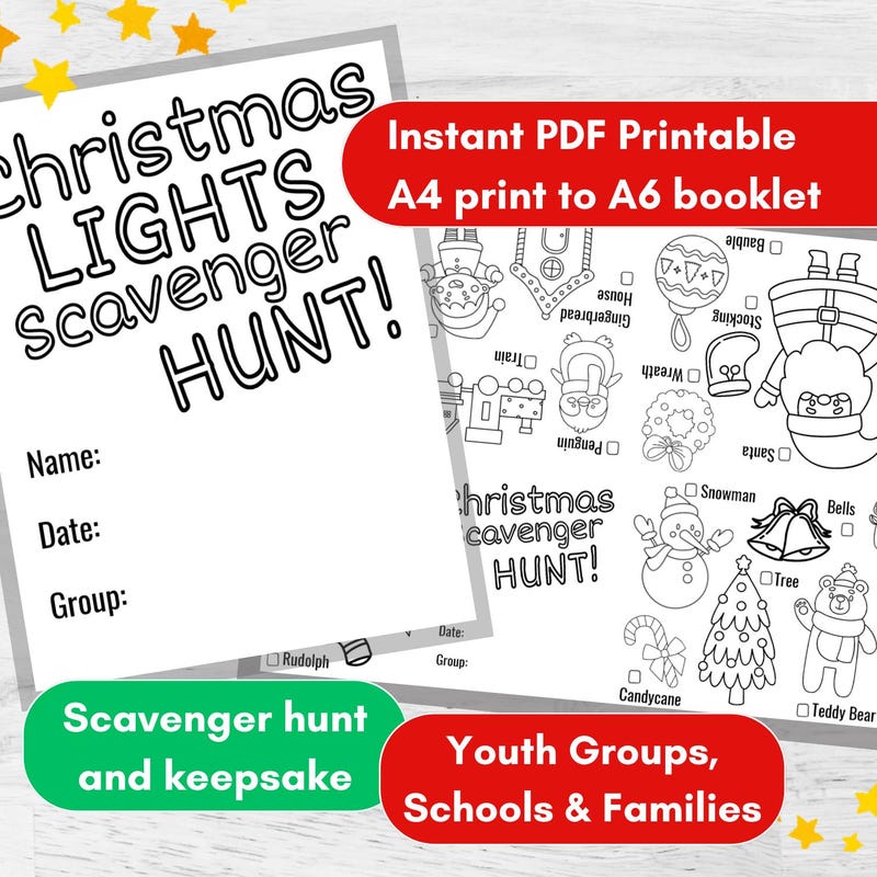 Grinch Scavenger Hunt - Etsy