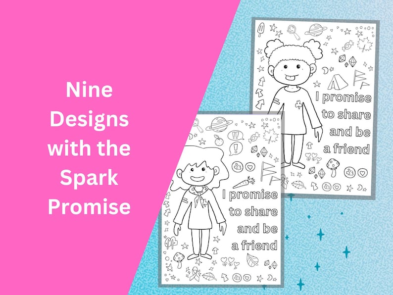 Guides Canada Uniform and Promise Colouring Pages | Girl Guide ...