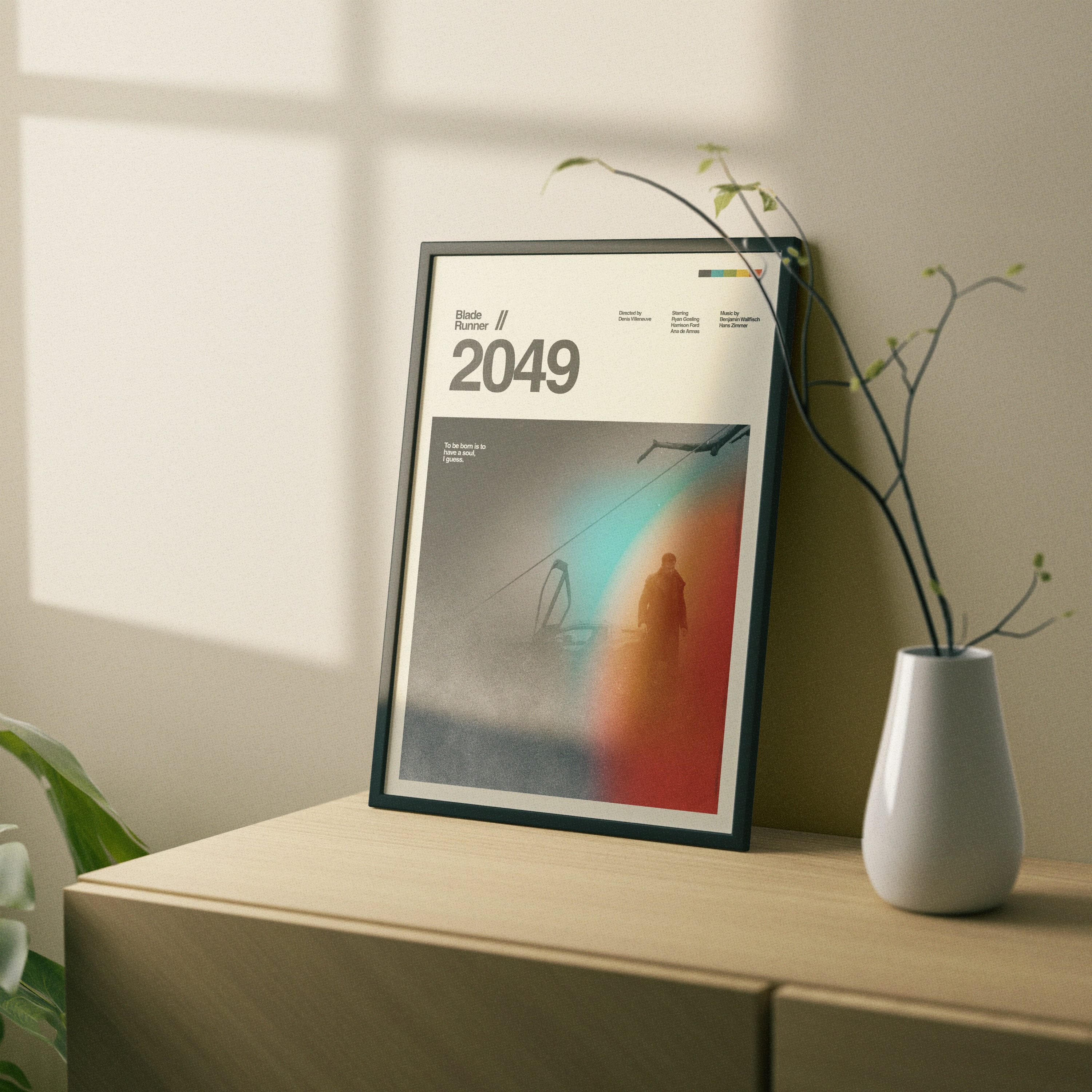 Blade Runner 2049 Inspired Poster Contemporary Graphic - Etsy