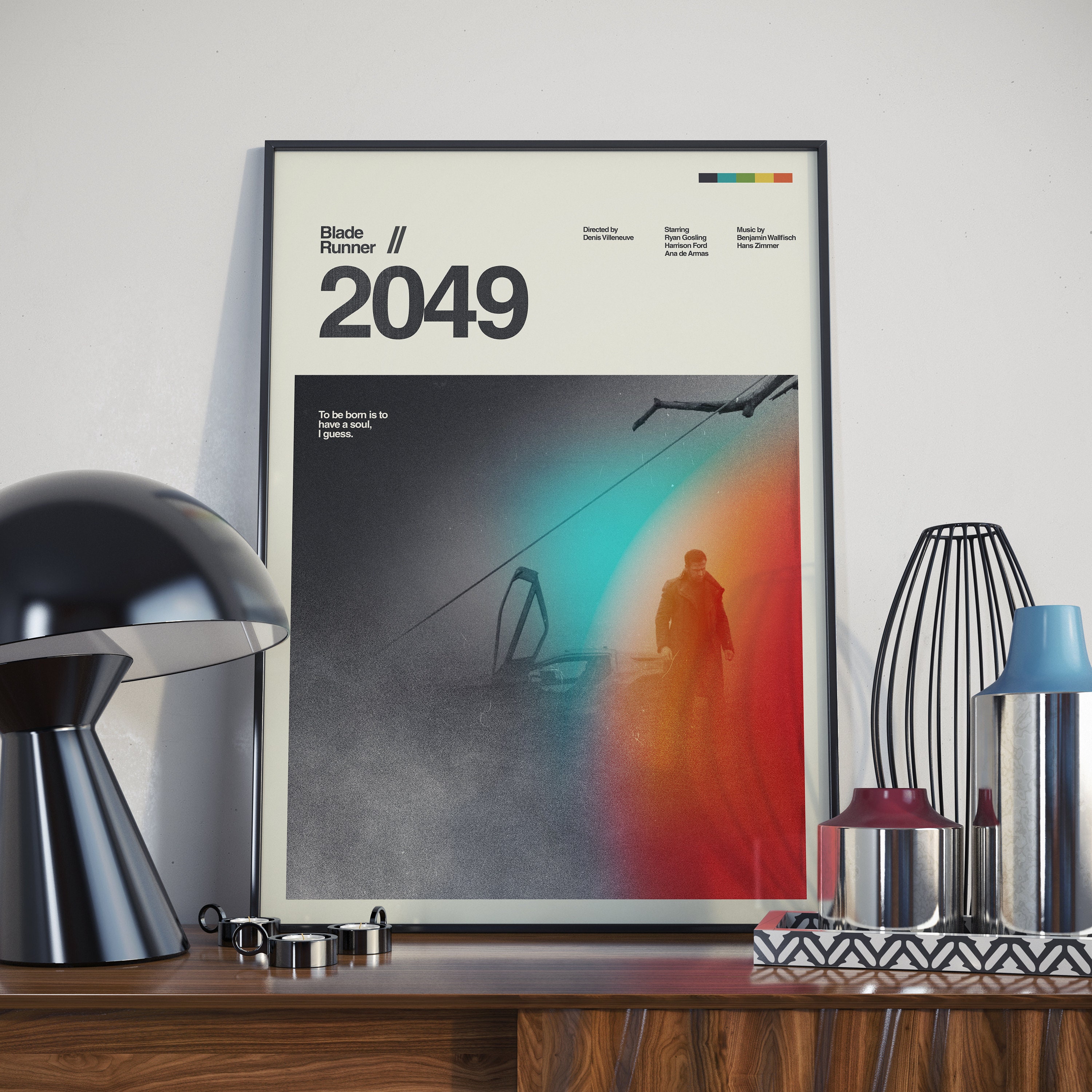 Blade Runner 2049 Inspired Poster Contemporary Graphic - Etsy