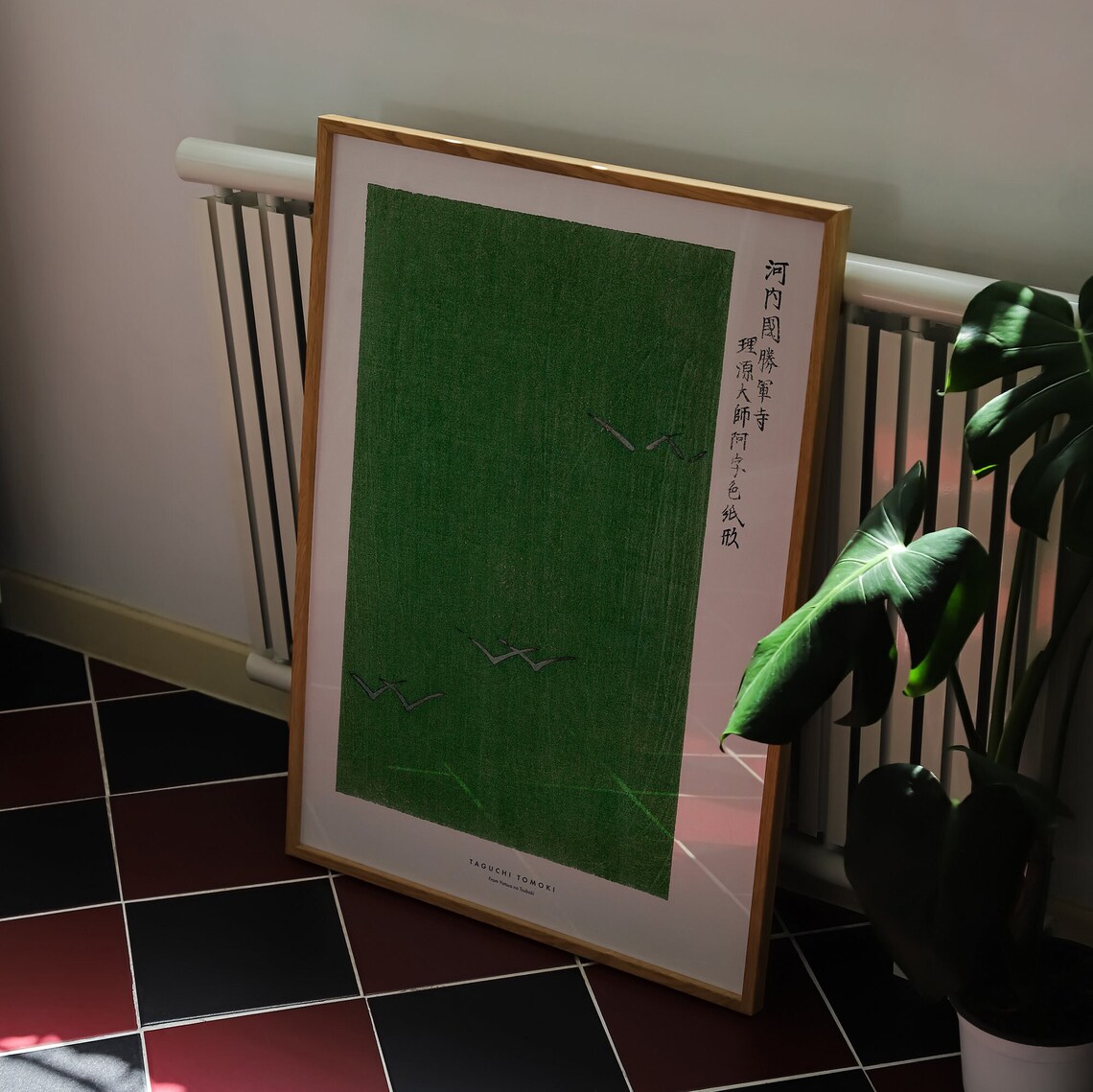 Vintage Japanese Woodblock Seagull Print by Taguchi Tomoki | Wall Art ...