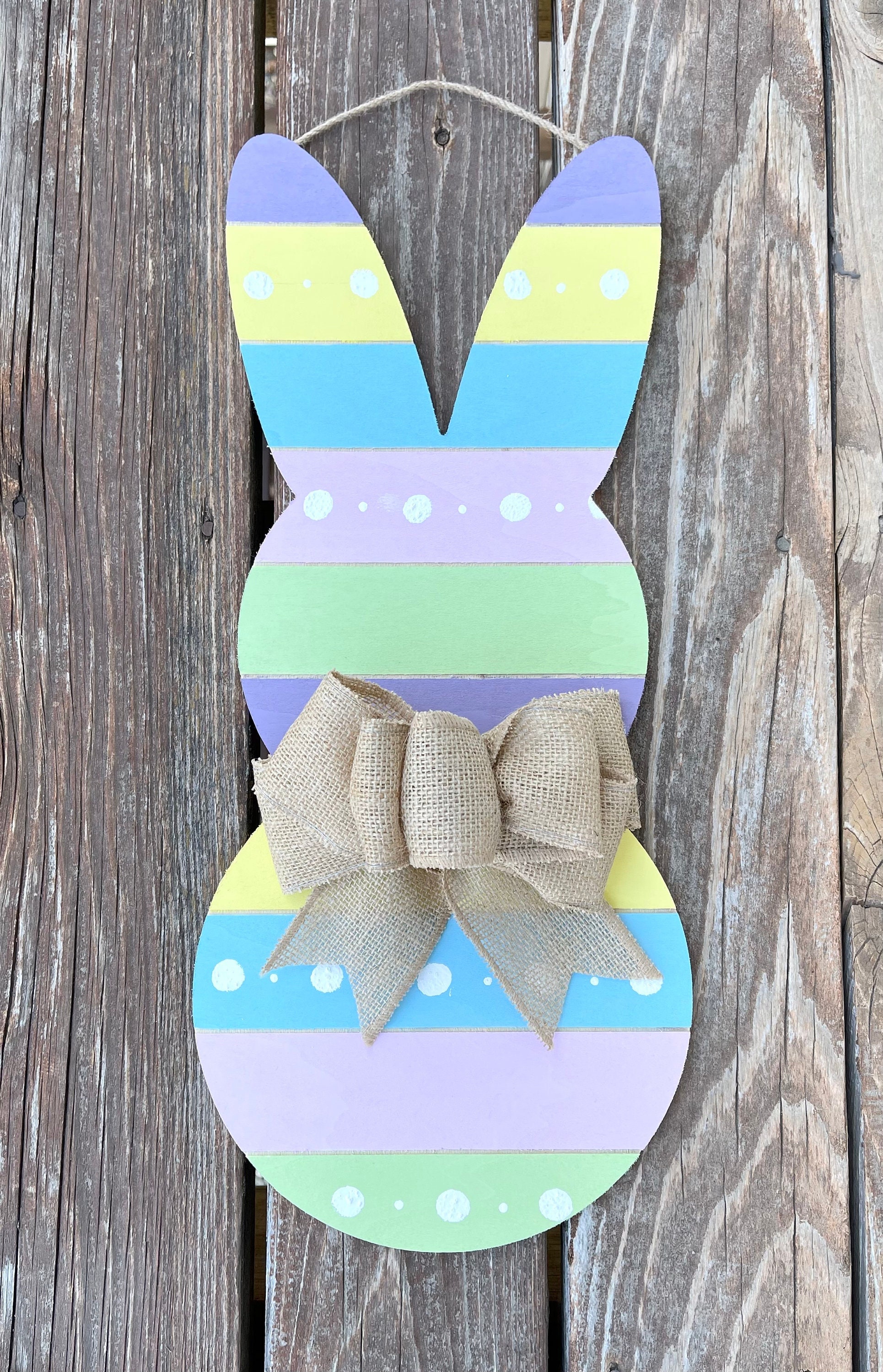Easter Wooden Door Hanger Seasonal Door Sign - Etsy