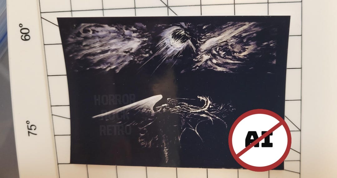 Guts BERSERK & Eclipse Vinyl Sticker Decal Original Work Gothic Horror ...