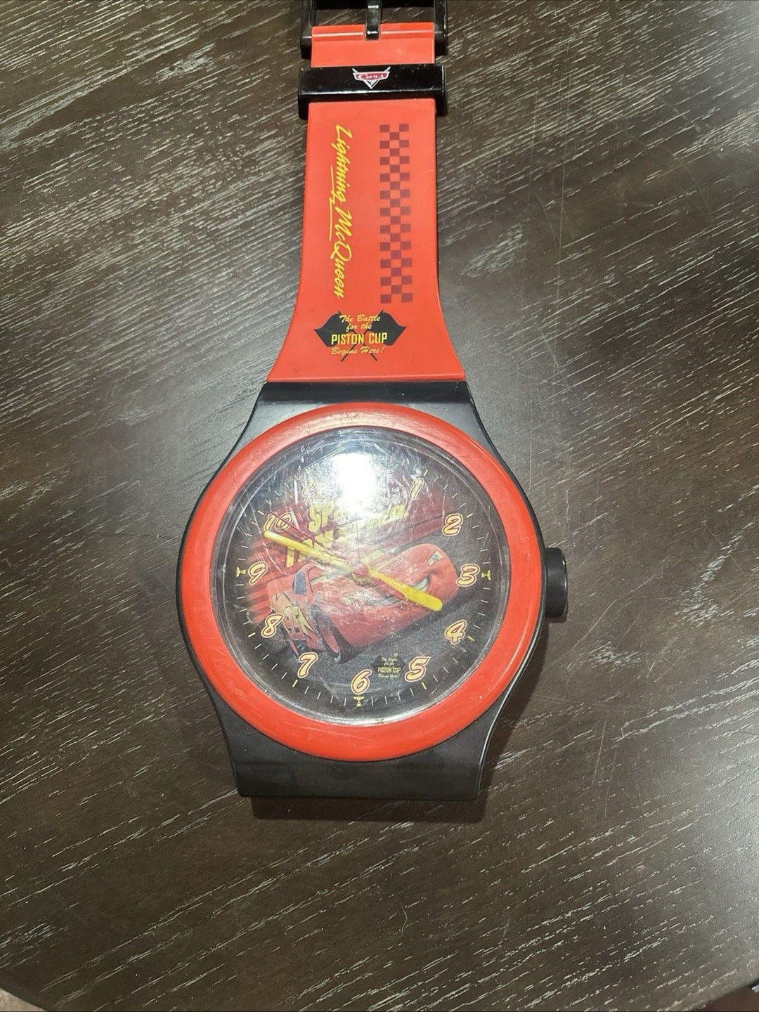 Cars Lightning Mcqueen Wall Clock - Etsy