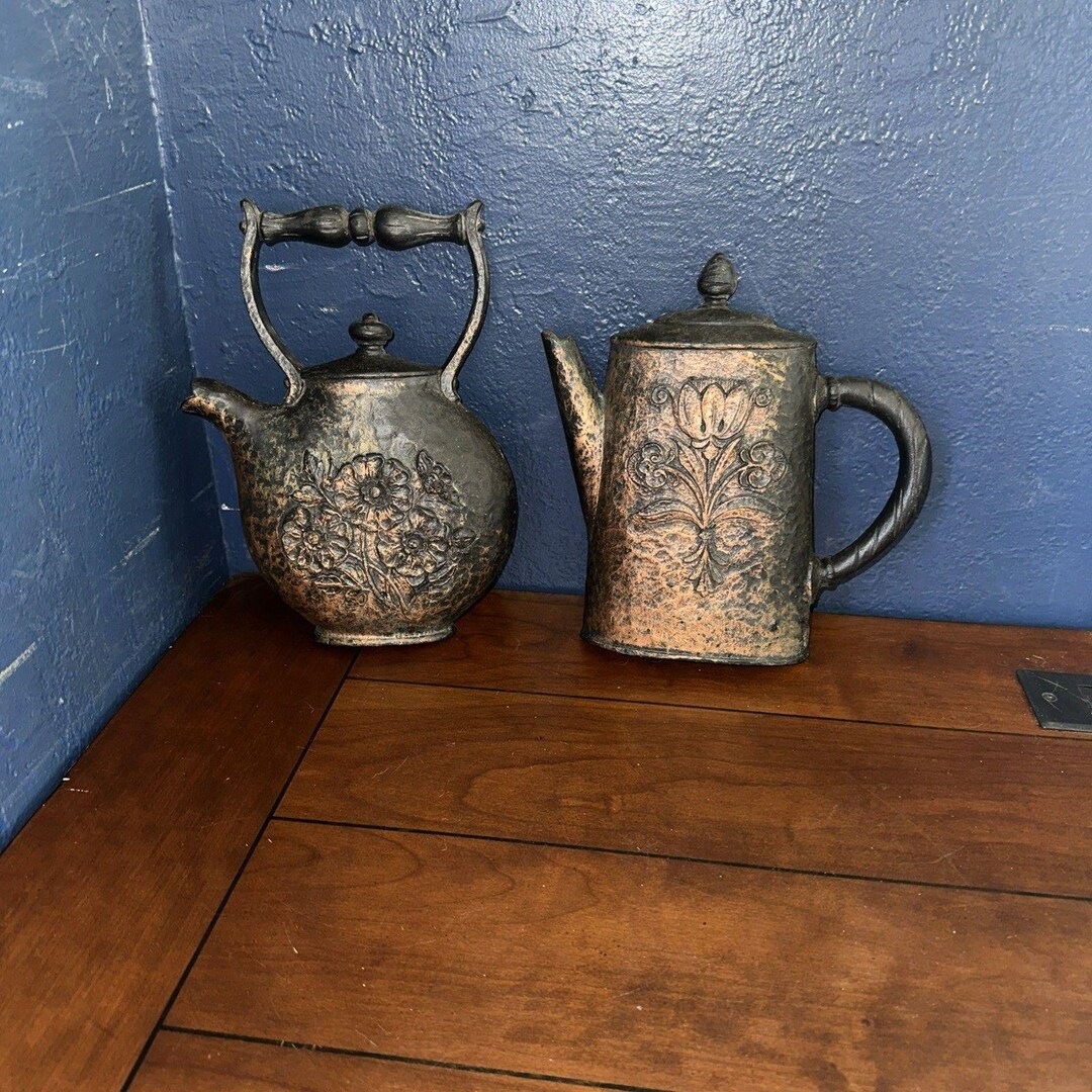 Vintage Homco Home Interior Kitchen Wall Plaques Set of 2 Kitsch Decor ...