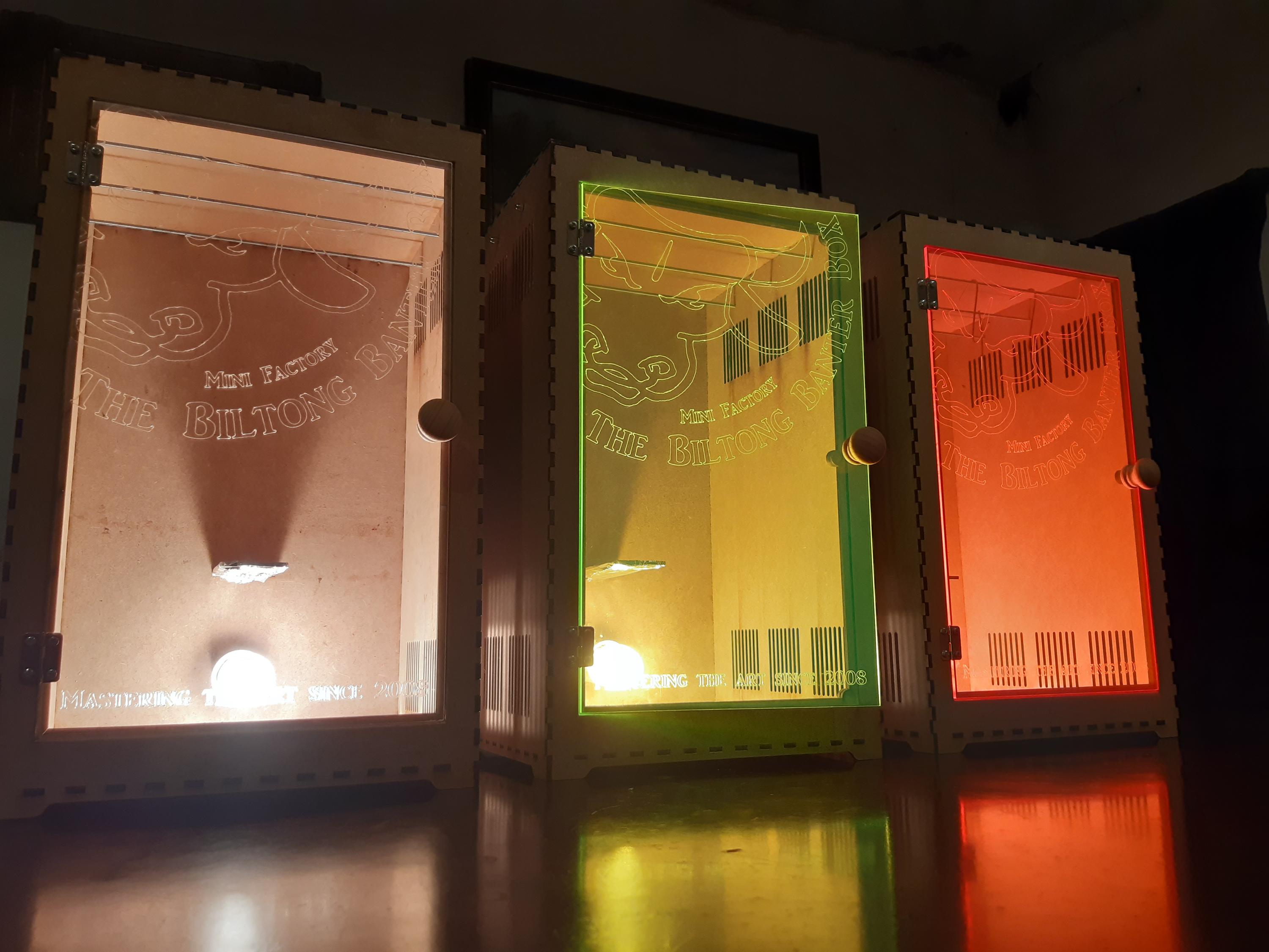 The Biltong Banter Box, Fan and Lamp, Biltong Factory, Maker ...