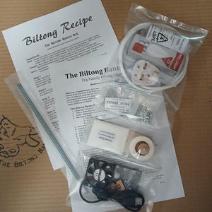 Biltong Maker Box: Family Biltong Factory With Blue Acrylic Door - Etsy