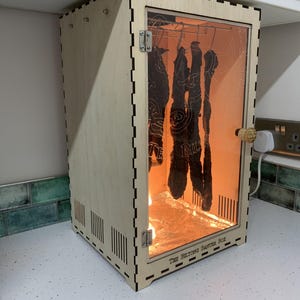 Biltong Maker Box: Family Biltong Factory With Clear Acrylic Door - Etsy