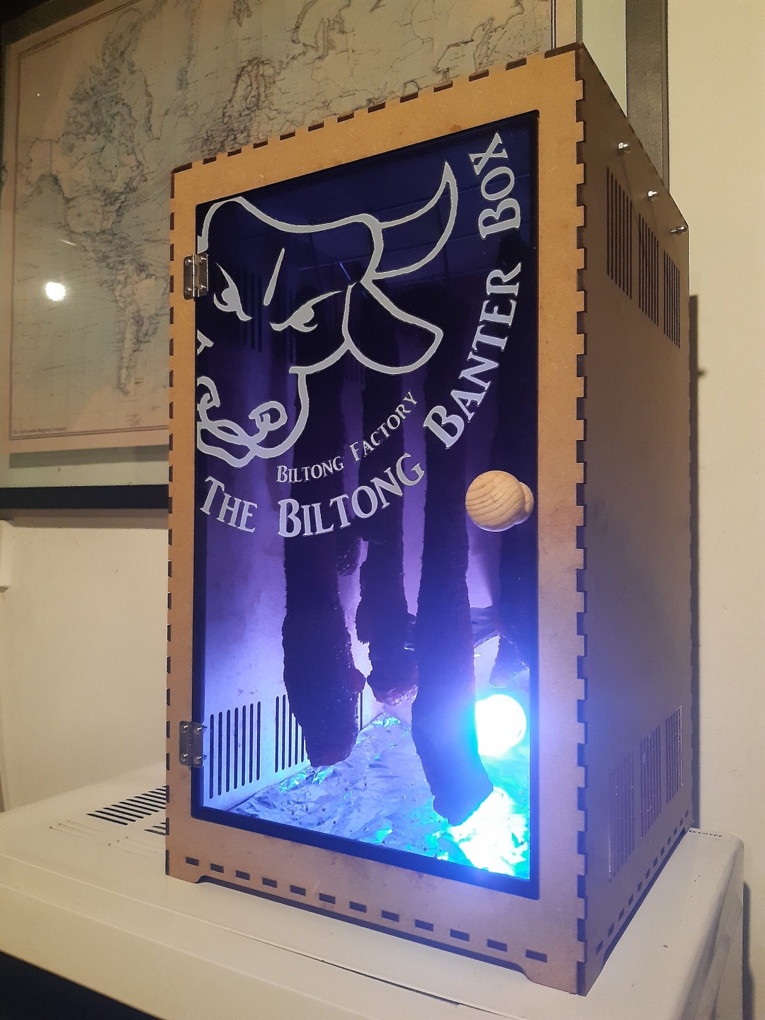 Biltong Box, Biltong Maker, Beef Jerky Dryer, Droewors, Food Dehydrator ...