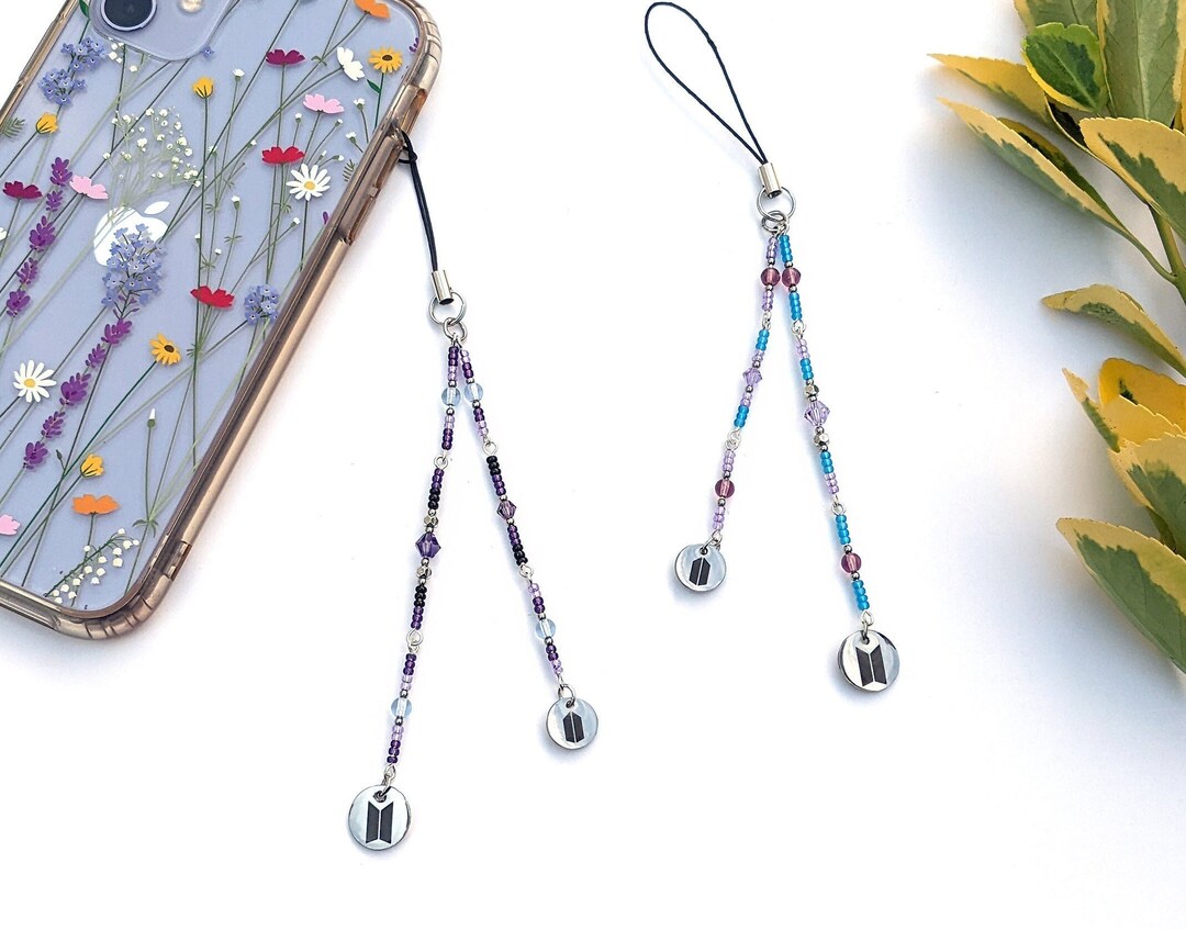 BTS Phone Charm, BTS Logo Keychain Charm, Army Bomb Charm, Bts ...