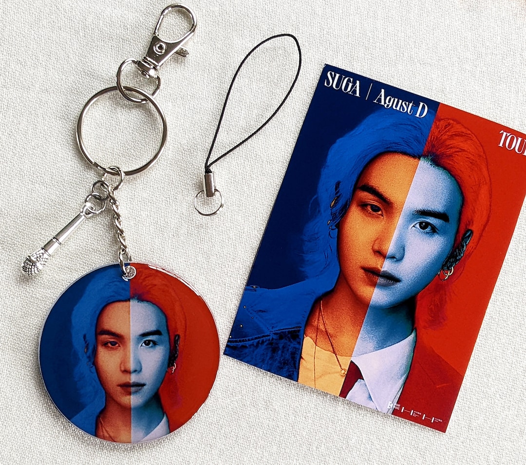 Suga Tour Keychain, Agust D Tour Keychain, Suga Agust D Concert ...