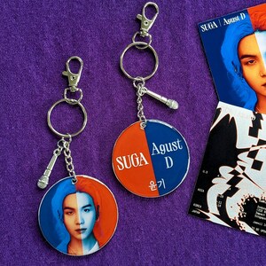 Suga Tour Keychain, Agust D Tour Keychain, Suga Agust D Concert ...