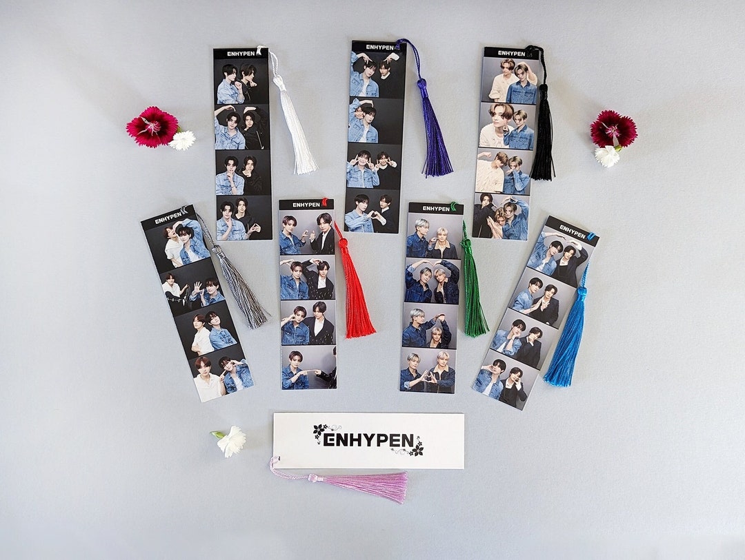Enhypen Bookmarks, Enhypen Photo Strip Bookmarks, Enhypen Bias ...
