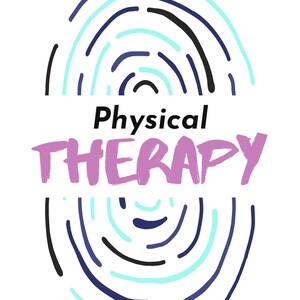 Physical Therapy Thumbprint Wall Art - Etsy