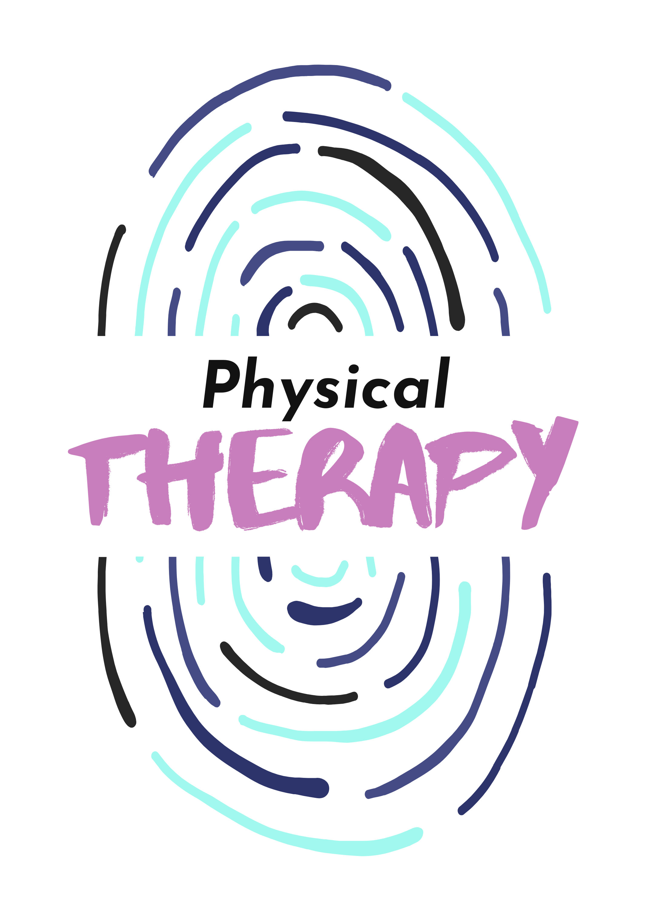 Physical Therapy Thumbprint Wall Art - Etsy