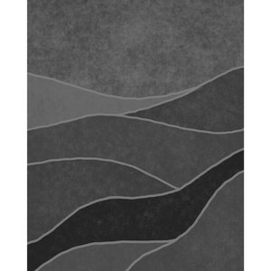 Gray Scale Landscape Wall Art - Etsy