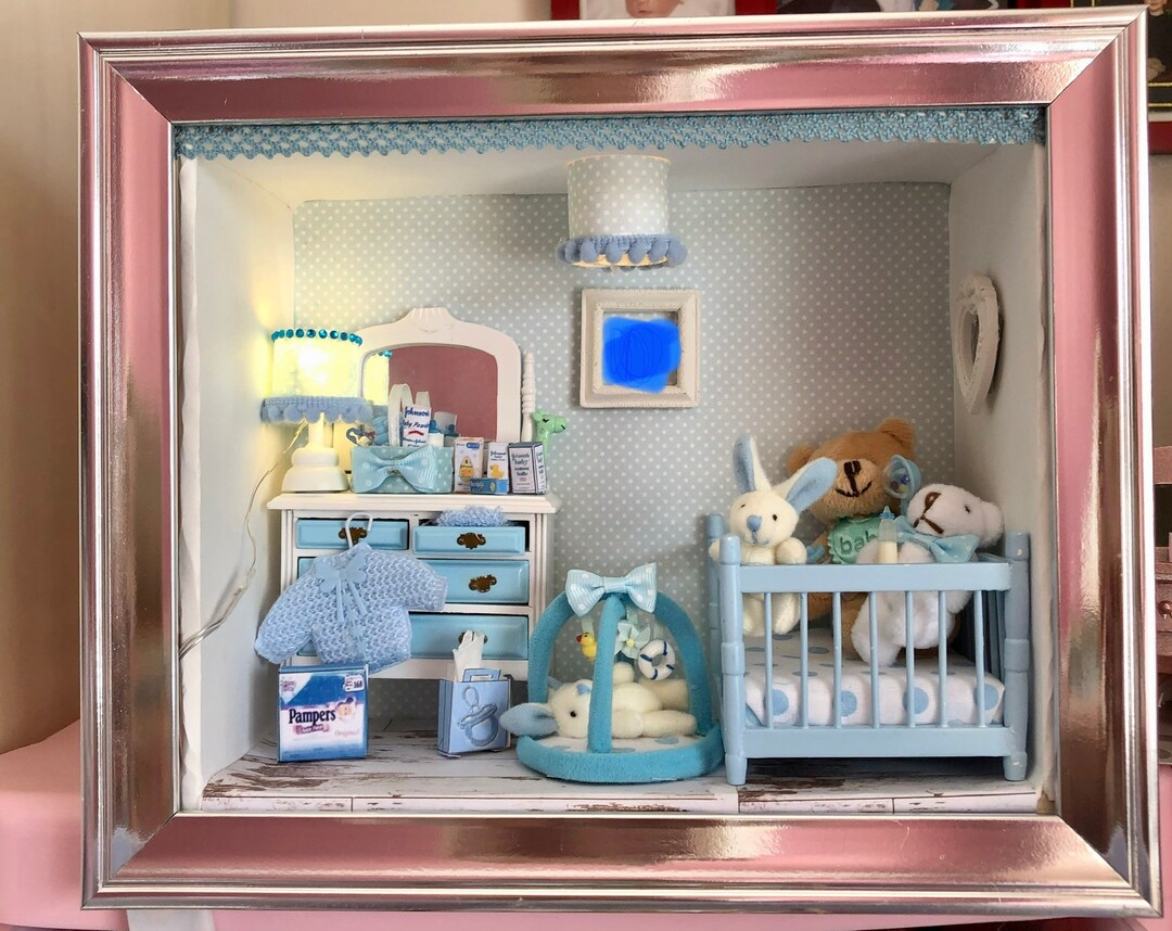 Nursery Light Room Boxes - Etsy