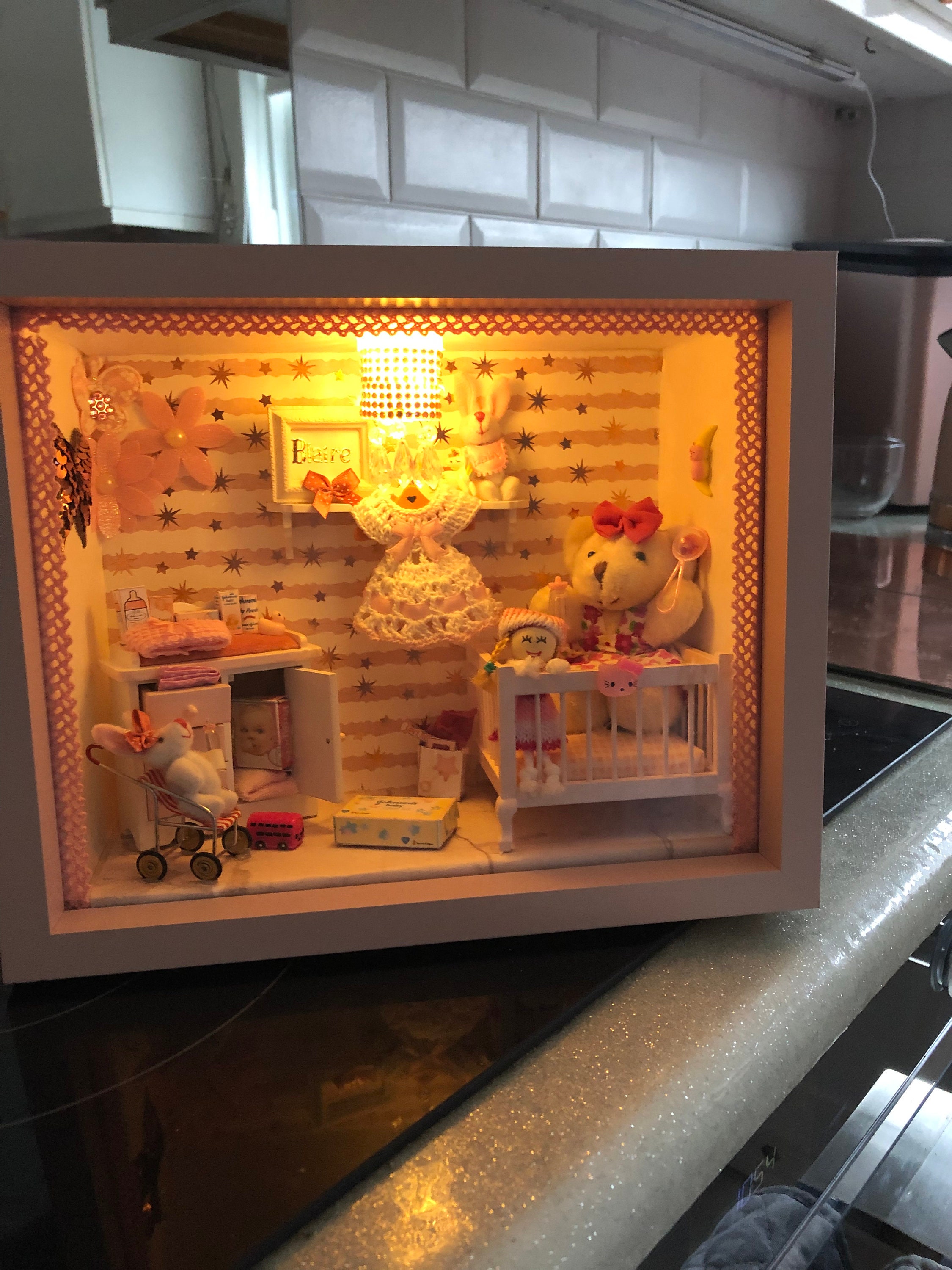 Nursery Light Room Box - Etsy