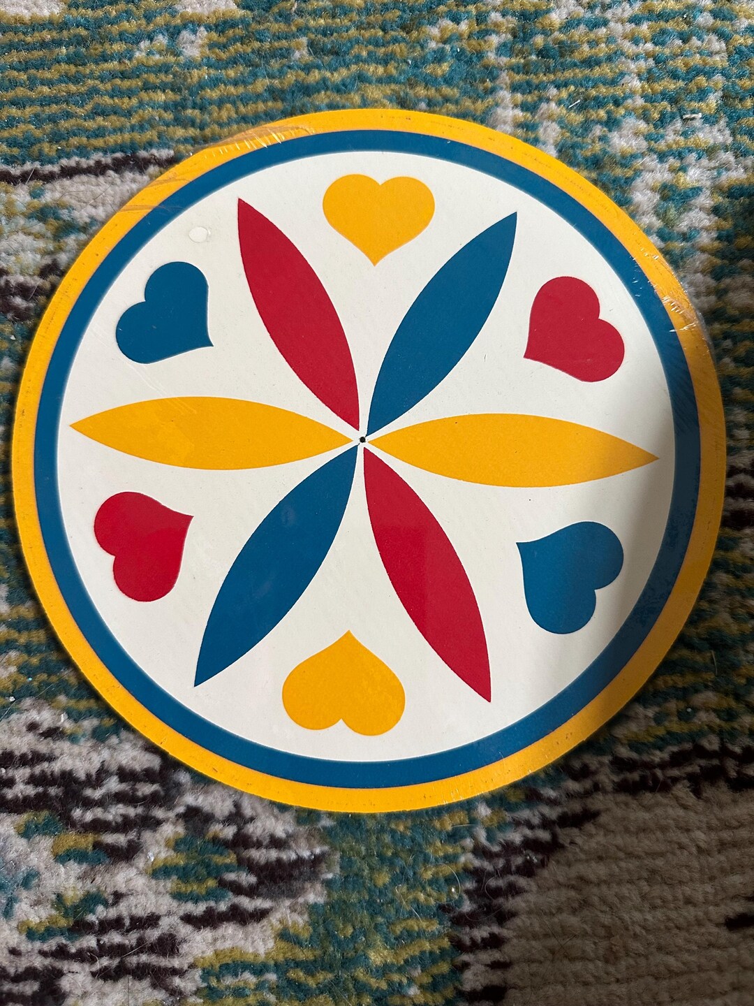 Vintage Love Sign Hex Sign - Etsy