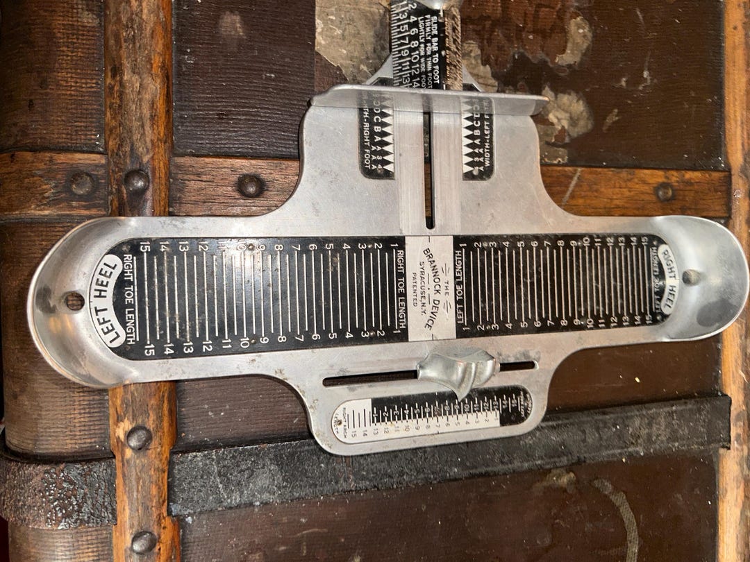 Vintage Brannock Foot Measuring Device - Etsy