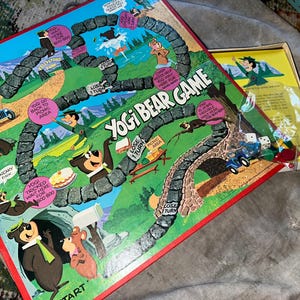 Vintage Yogi Bear Game - Etsy