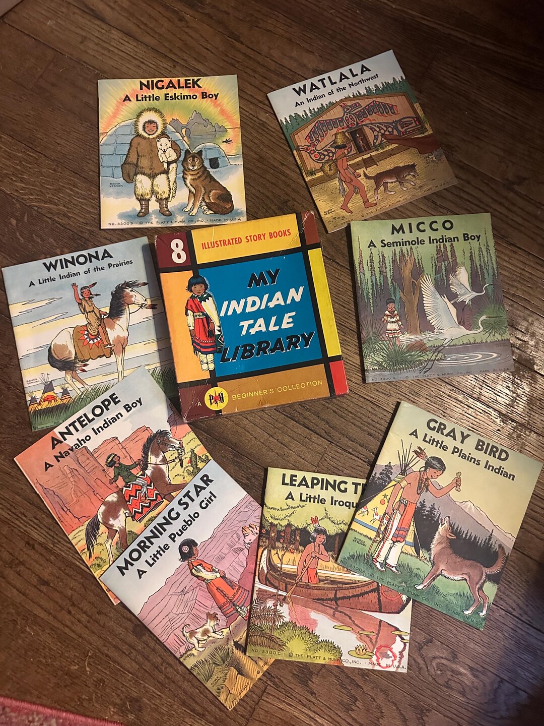 Vintage My Indian Tale Library Books - Etsy
