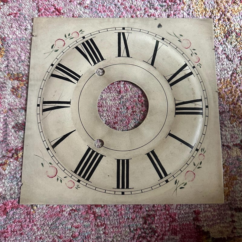 Repurposed Clock - Etsy