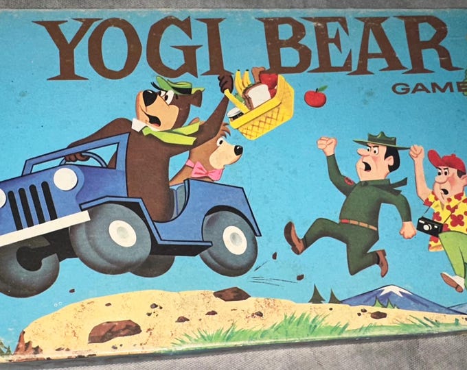 Vintage Yogi Bear Game - Etsy