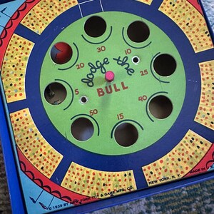 1939 Dodge the Bull Board Game - Etsy
