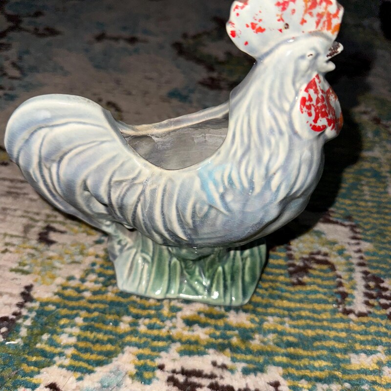 Rooster Planter - Etsy