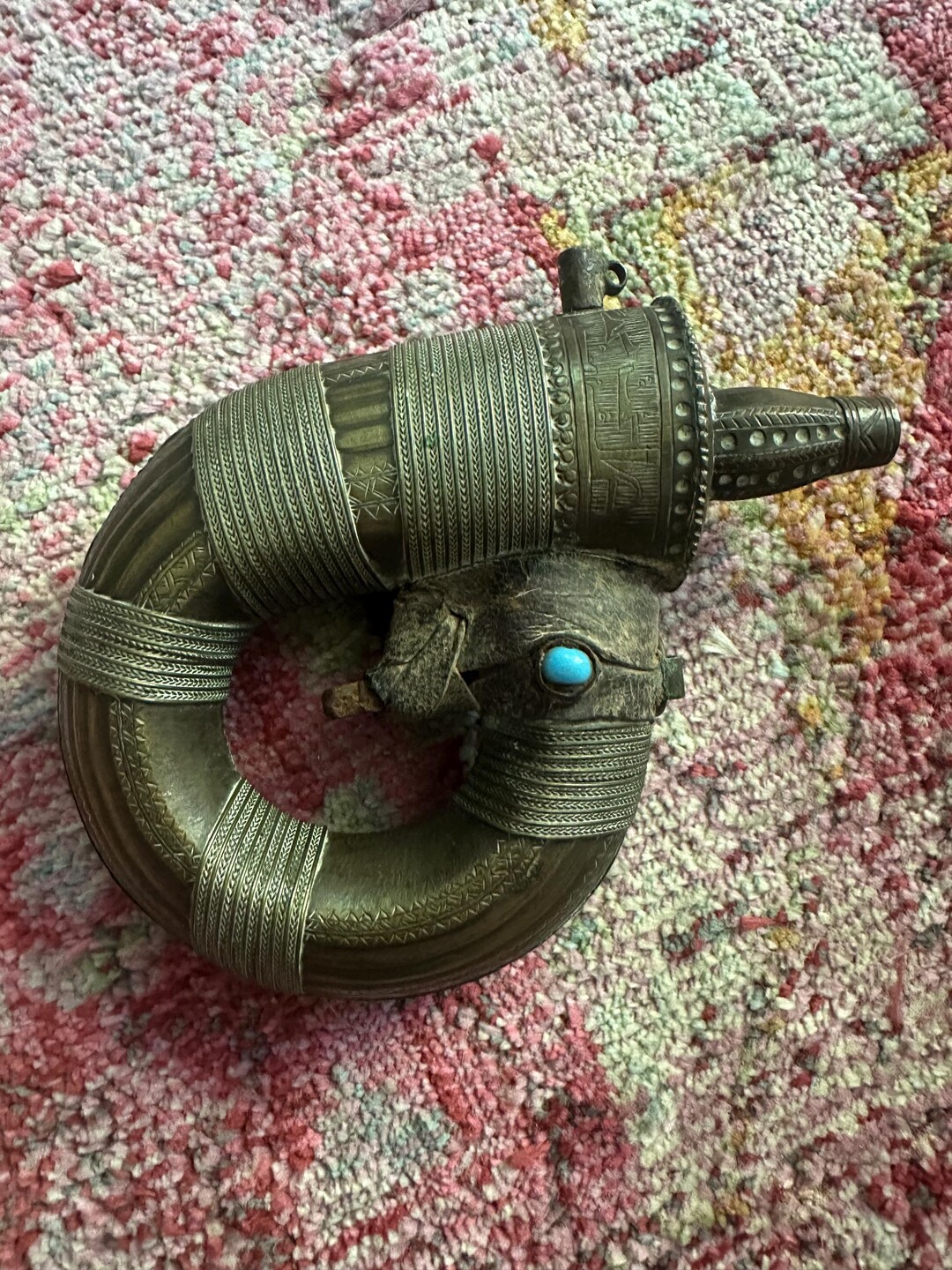 Middle Eastern Antique Powder Flask - Etsy