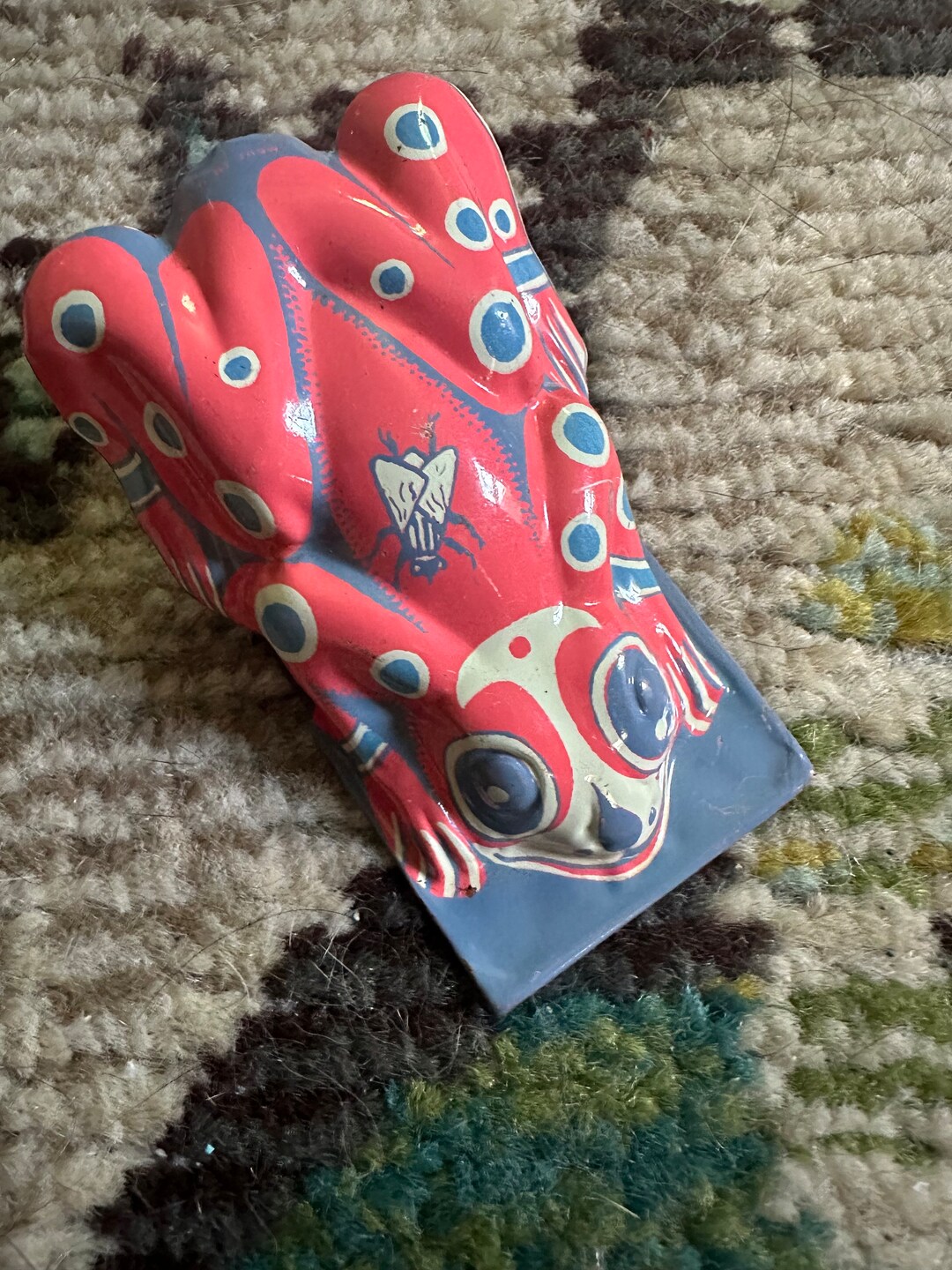 Vintage Pink Frog Clicker Style Noisemaker - Etsy