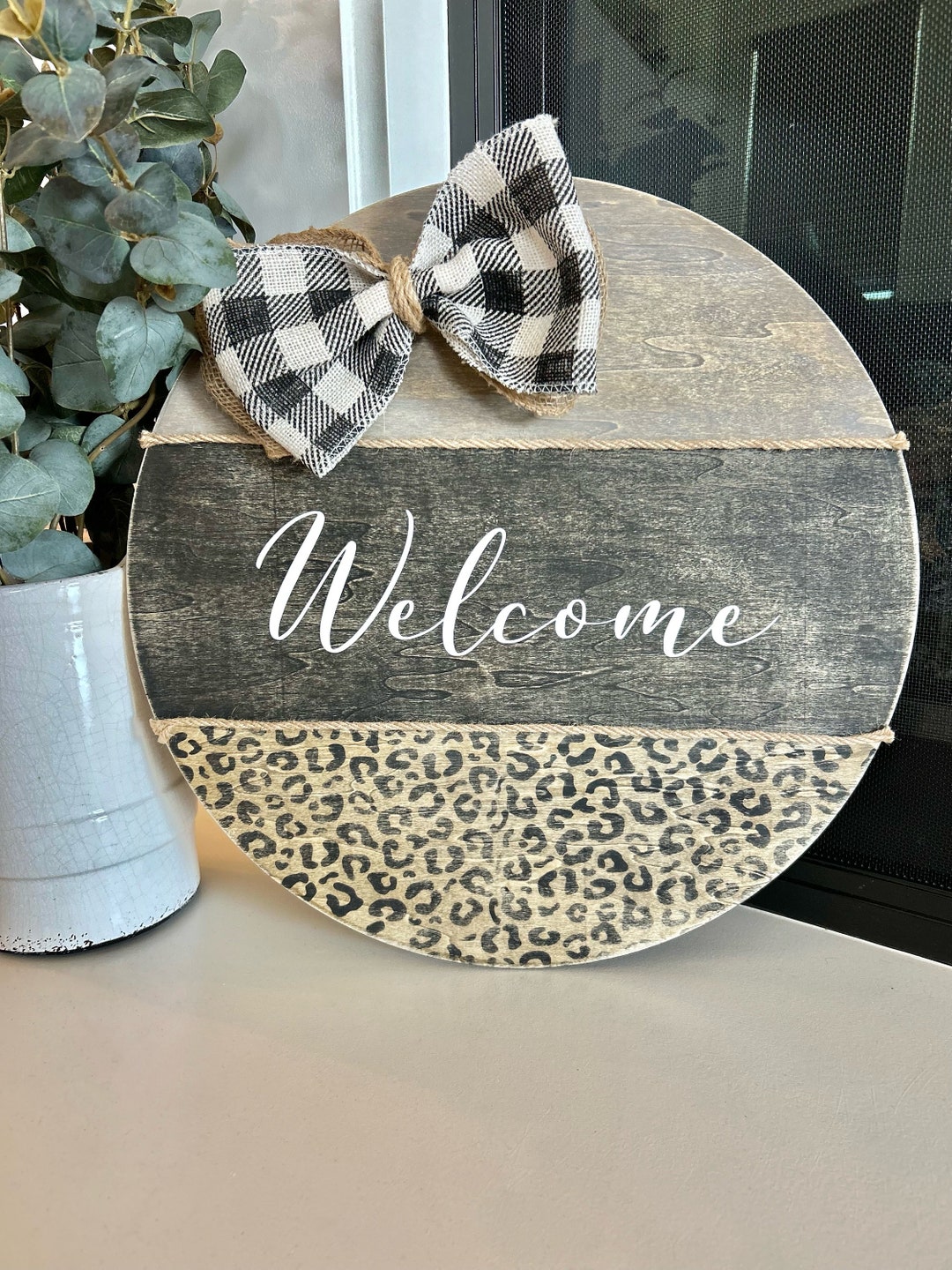 Front Door Hanger, Door Sign, Front Door Sign, Welcome Sign - Etsy