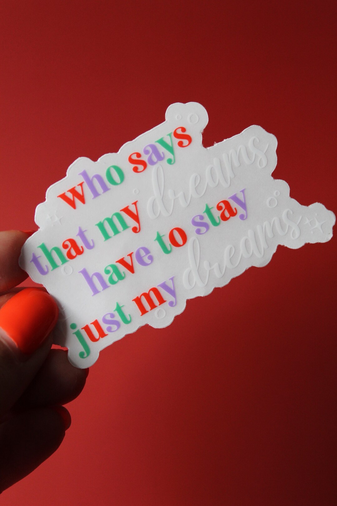 Ariel Quote Sticker Little Mermaid Sticker - Etsy