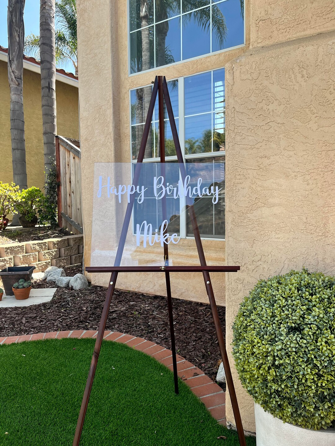 Birthday Acrylic Sign - Etsy