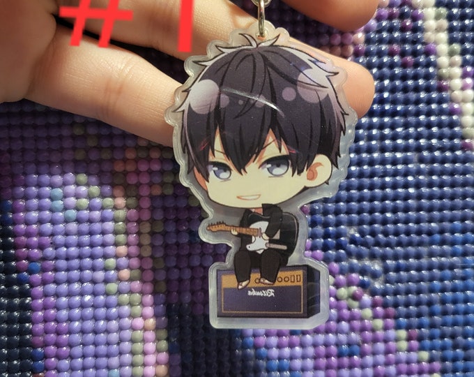 Given Glitter Keychains Mafuyu, Uenoyama, Haruki, Akihiko - Etsy