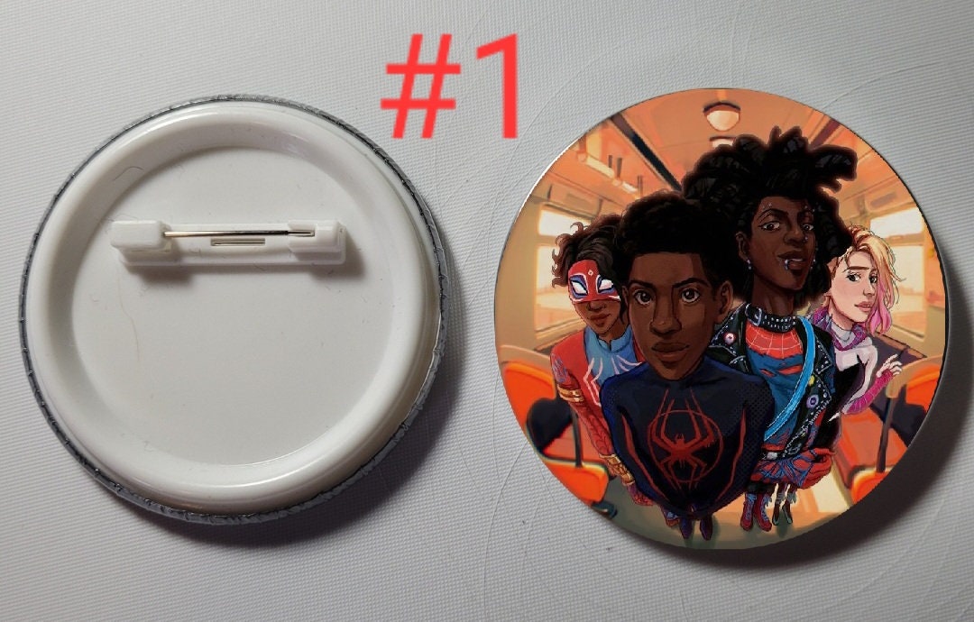 Spiderman in the Multiverse/spiderverse Badge - Etsy