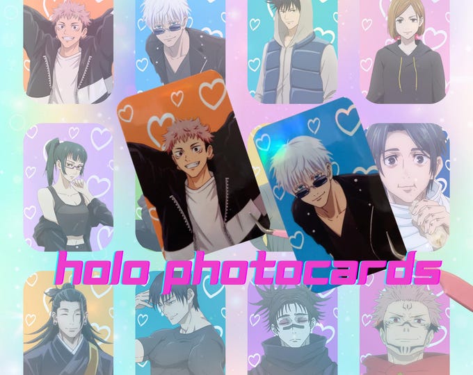 Anime Photocards - Etsy