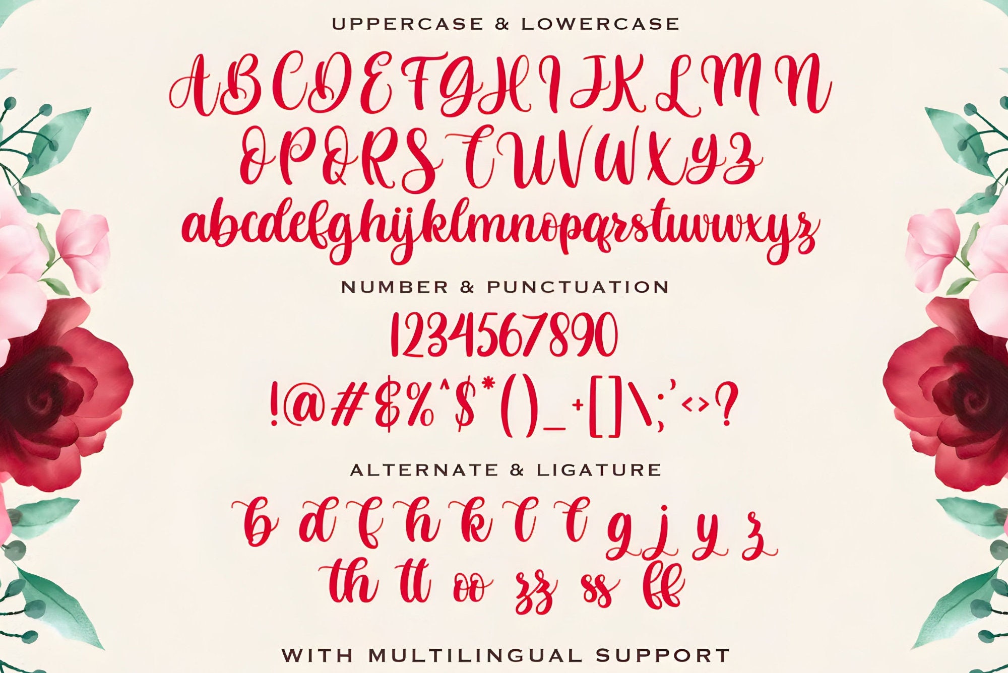 Butterfly - Calligraphy Font, Handwritten Font, Procreate Font, Cursive ...