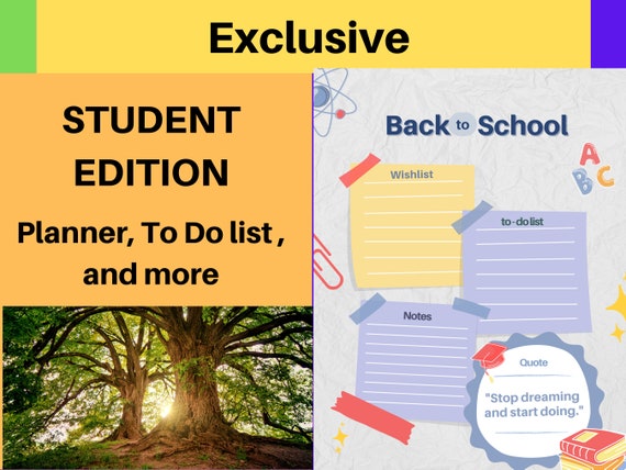 All 5 EXCLUSIVE STUDENT PACK 5 Set Template | Etsy