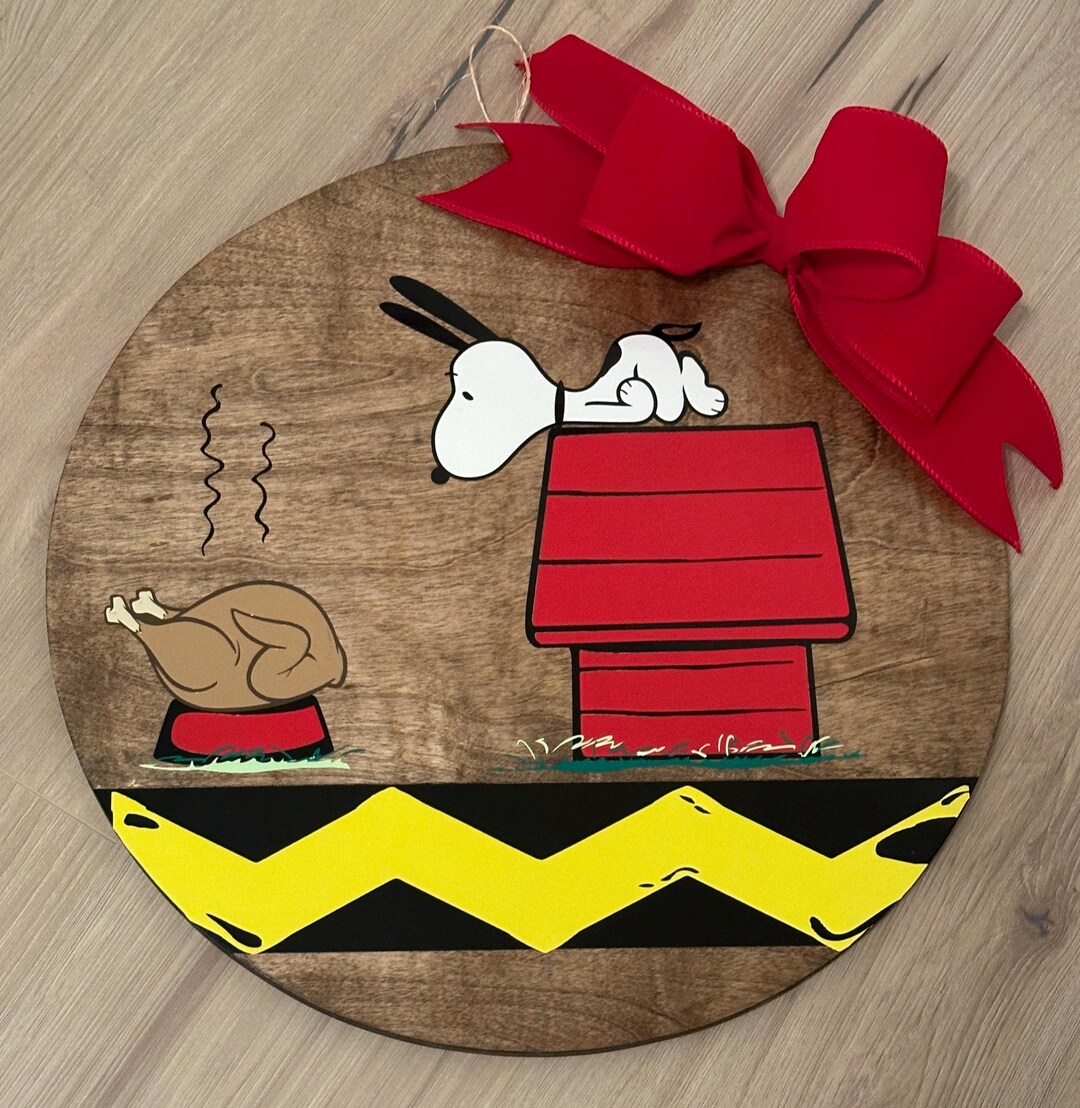 Snoopy Thanksgiving - Etsy