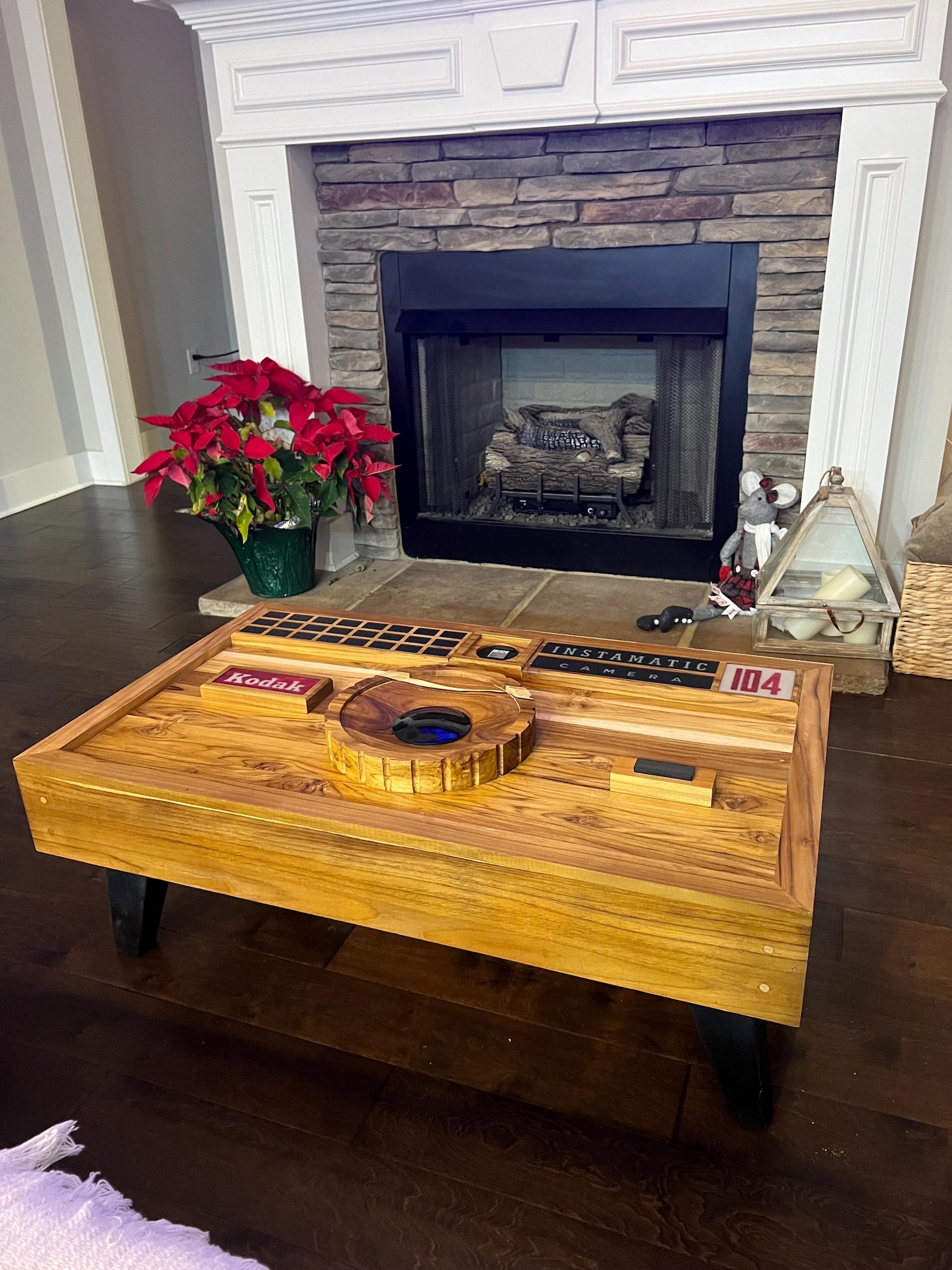 Retro Wooden Furniture Cassete TDK Coffee Table | Midcentury Coffee ...