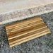 Large Teak Wood Shower/bath Mat - Pool/ Sauna/boat Mat - Non Slip- We ...