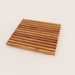 Large Teak Wood Shower/bath Mat - Pool/ Sauna/boat Mat - Non Slip- We ...