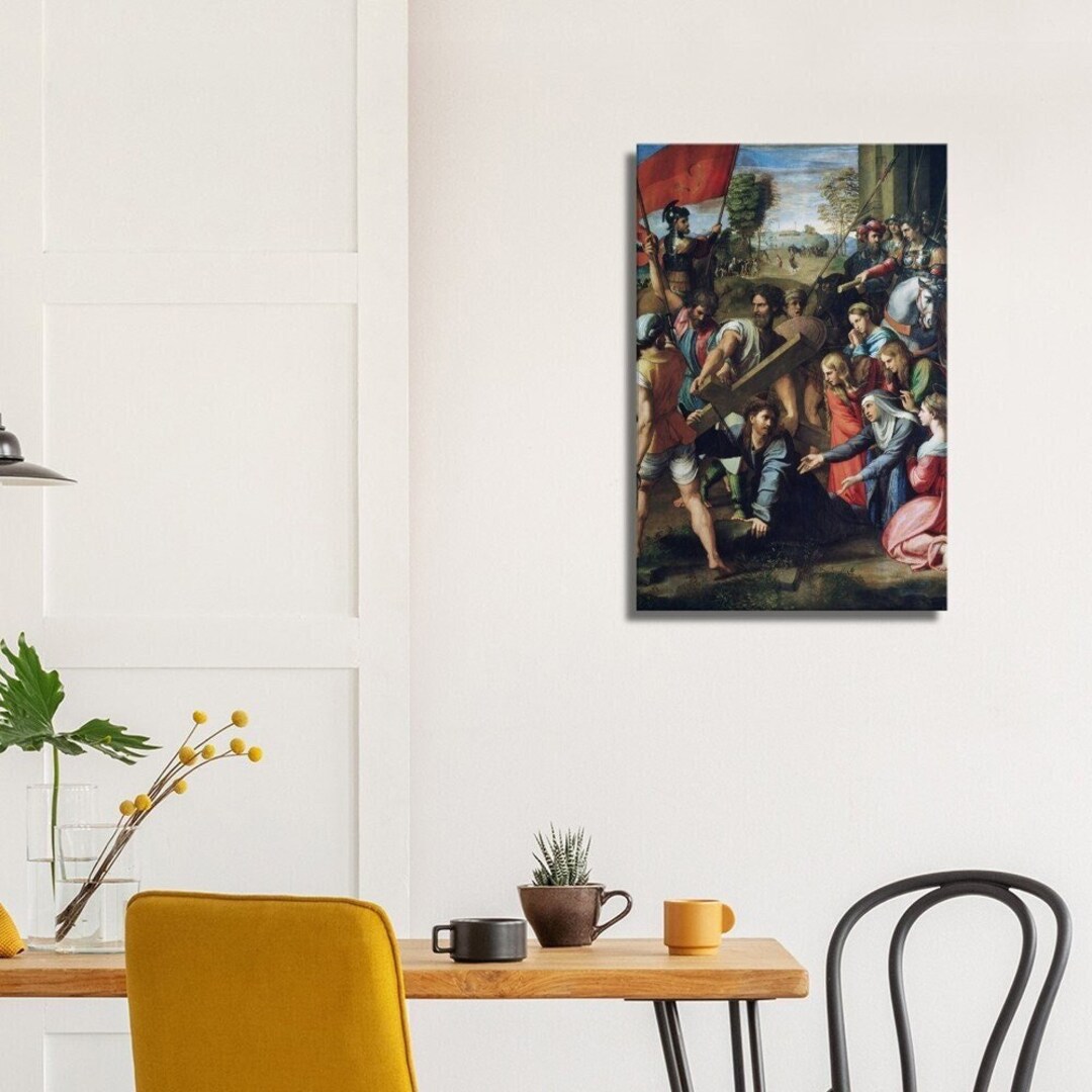 Raphael Raffaello's Christ Falling on the Way to Calvary - Etsy