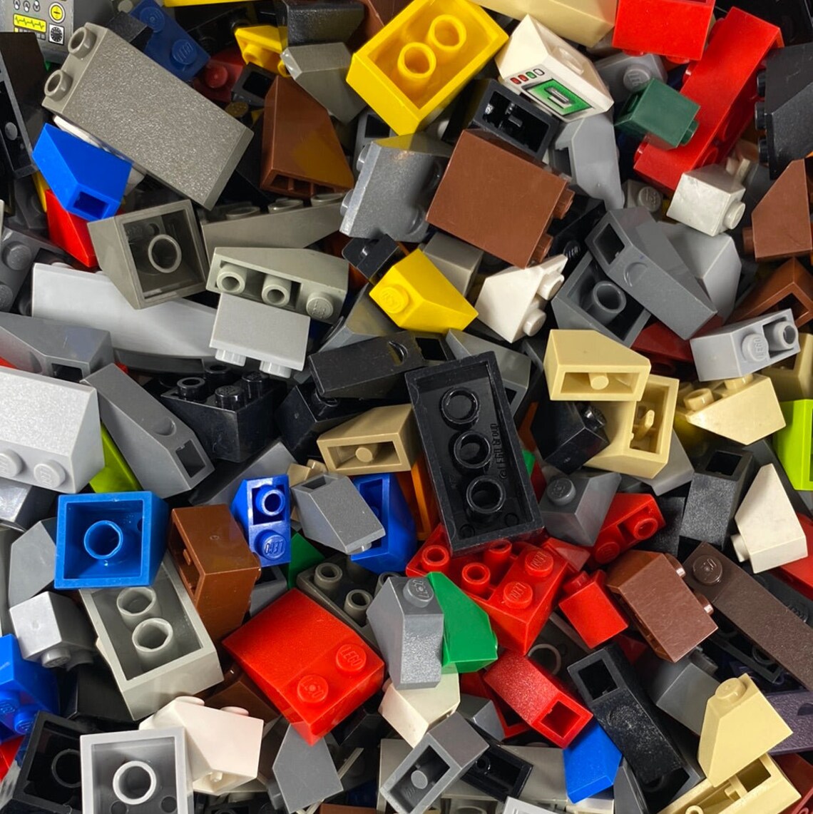 Slope Elements ONLY 1/2 Pound Pack Genuine LEGO® - Etsy