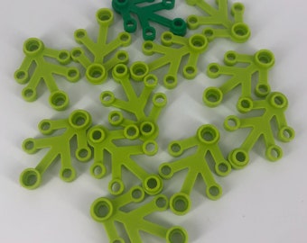 Building & Construction Foliage Plants Greens Green 2423 LEGO Leaves ...